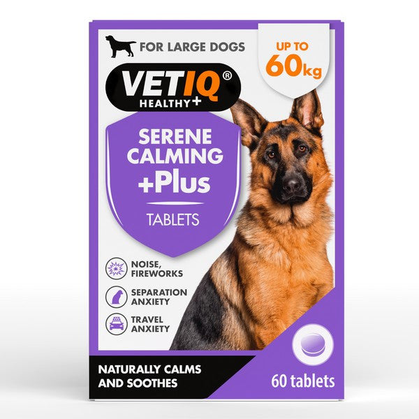 M&C VetIQ Serene Calming Plus 60 Tabs – Wildwood Pets
