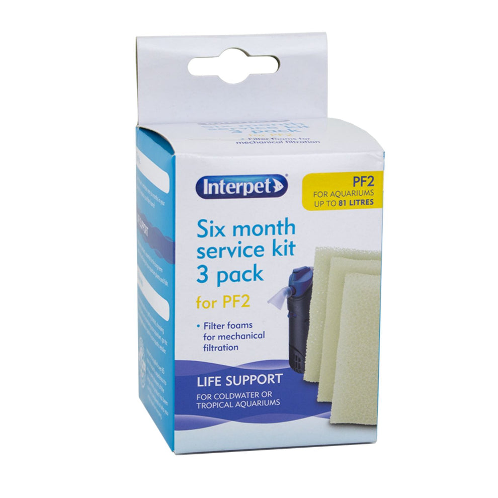 Interpet PF2 6 month service kit - 3 pack – Wildwood Pets