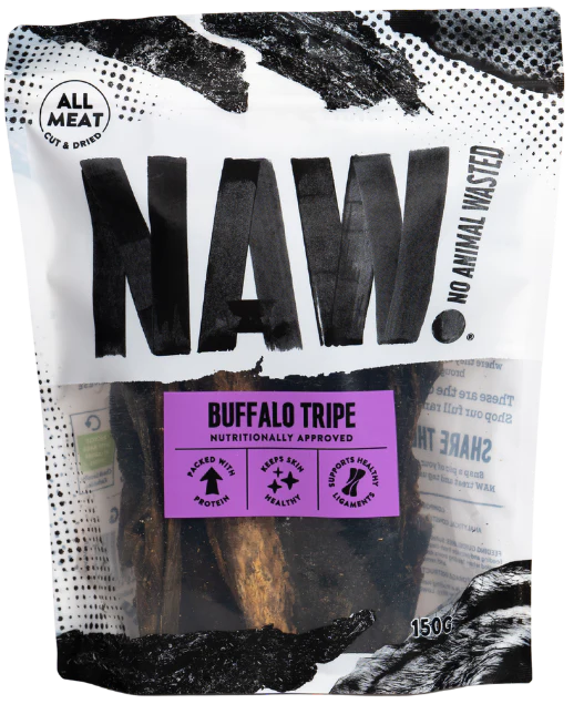 NAW Buffalo Tripe 150g – Wildwood Pets