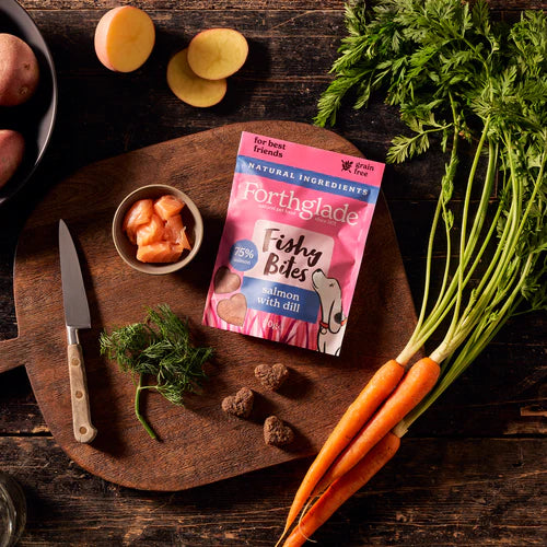 Forthglade Fishy Bites Salmon 70g – Wildwood Pets