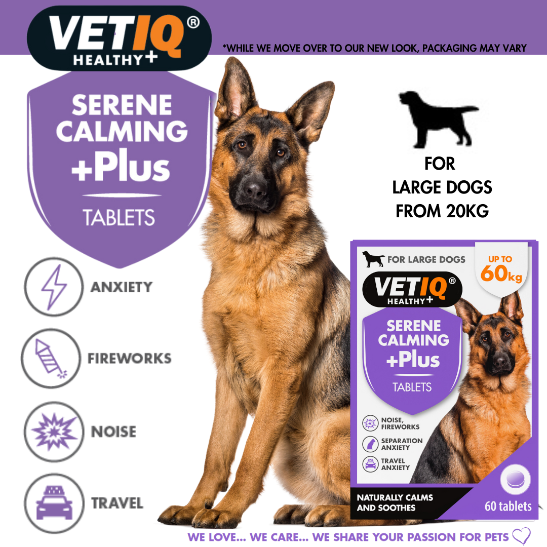 M&C VetIQ Serene Calming Plus 60 Tabs – Wildwood Pets
