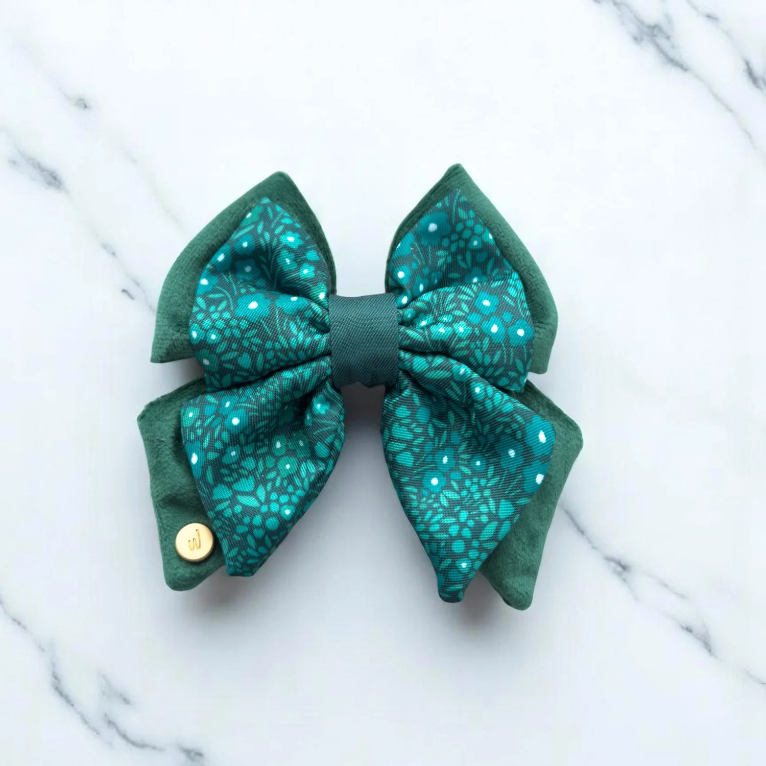 Wyld Cub Notting Hill Butterfly Bow - Gooseberry – Wildwood Pets