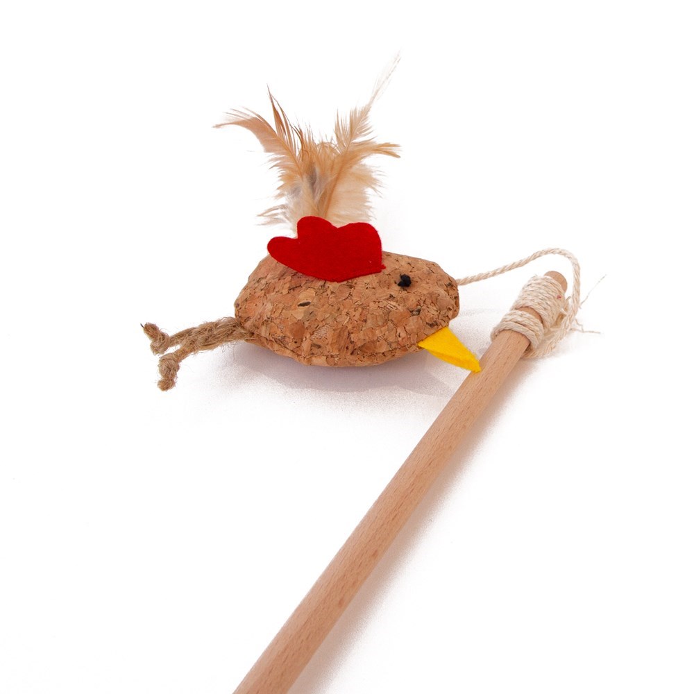 Great&Small Cat Dangler Cork Bird – Wildwood Pets